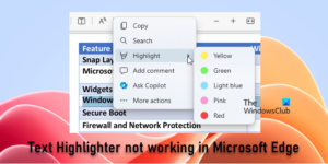 Text Highlighter not working in Microsoft Edge [Fix]