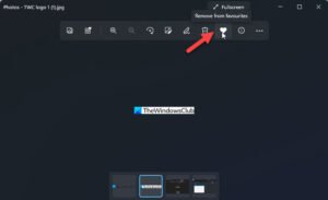 How to add Favorites to Photos app in Windows 11/10