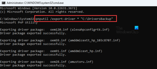 How to Backup and Restore Drivers in Windows 11/10