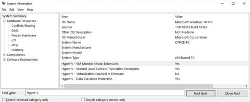 Virtualization support is disabled in the firmware in Windows 11