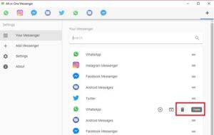 All-In-One Messenger: Merge all Messaging apps in one place