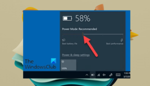 Battery Slider is missing or greyed out on Windows laptop