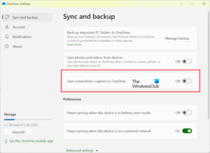 Stop OneDrive from taking over the Print Screen key on Windows