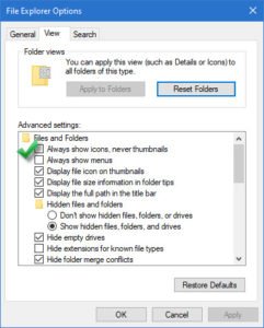 Enable or Disable Thumbnails in Explorer in Windows 11