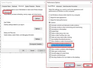 Enable or Disable Thumbnails in Explorer in Windows 11