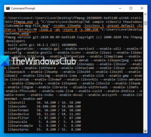 How to create animated WebP images
