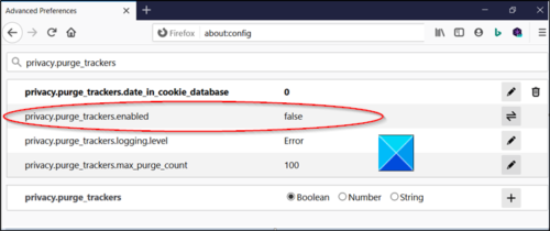 How to disable or enable Redirect Tracking Protection (ETP 2.0) in Firefox
