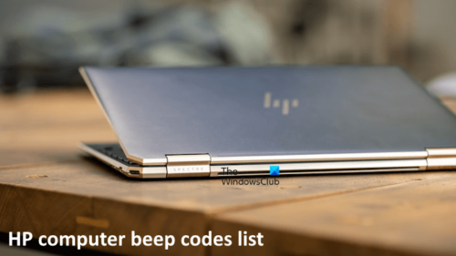 Computer Beep codes list and their meaning