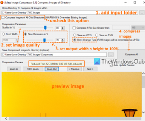 Best Image Compressor and Optimizer software for Windows PC
