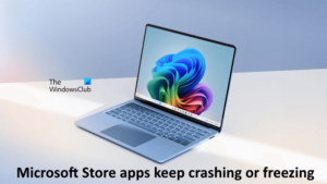 Microsoft Store apps keep crashing or freezing in Windows 11/10