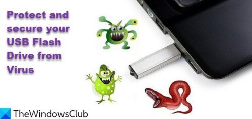 Secure and Protect USB Flash Drive from Virus