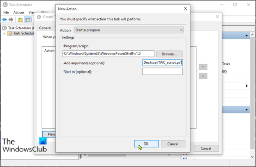 How To Schedule Powershell Script In Task Scheduler On Windows