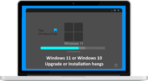 Windows 11 or Windows 10 Upgrade or Installation hangs