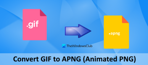 How to convert GIF to APNG (animated PNG)
