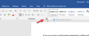 How to create a Hanging Indent in Word and Google Docs
