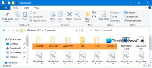 How to to check .NET Framework version installed on Windows 11
