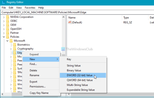 How To Prevent Users From Adding New Profile In Microsoft Edge
