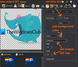 Convert Animated WebP to GIF using free software or services