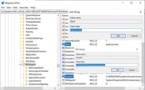 List of Startup Paths, Folders and Registry Settings in Windows 11