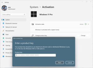 How to change Product Key in Windows 11/10