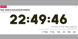 Check the accuracy of your System Clock in Windows 11/10