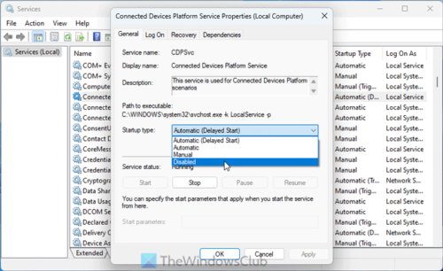 Connected Devices Platform Service (CDPSvc) High Disk Usage