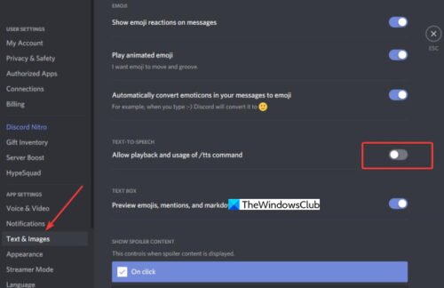 How to enable and use Discord Text-to-Speech (TTS) feature