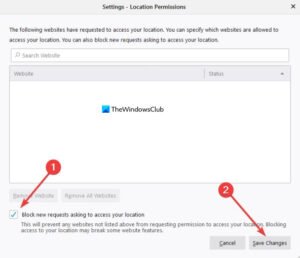 How to Disable Geolocation in Chrome, Edge and Firefox