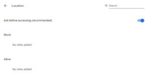 How to Disable Geolocation in Chrome, Edge and Firefox