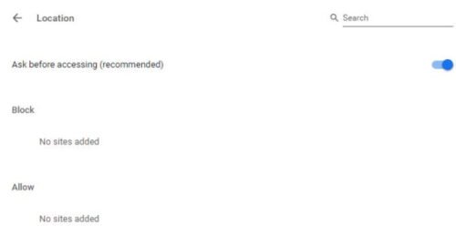 How to Disable Geolocation in Chrome, Edge and Firefox