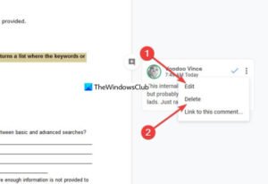 How to comment on Google Docs