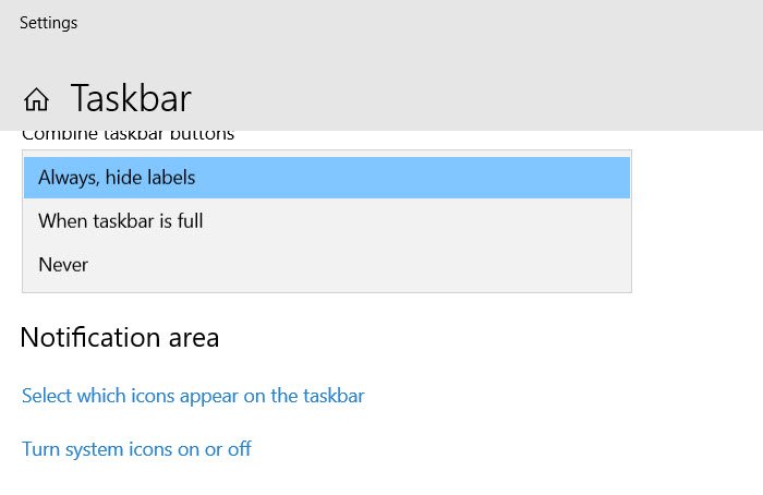 How To Group Taskbar Icons In Windows 10 | thewindowsclub How To Group Taskbar Icons In Windows 10 | thewindowsclub