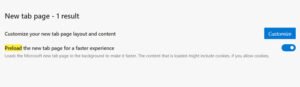 How to speed up Edge and make it load faster