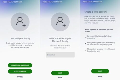 How to use the Xbox Family Settings app