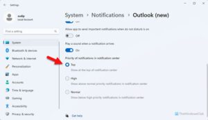 How to Enable or Disable Notification Center in Windows 11