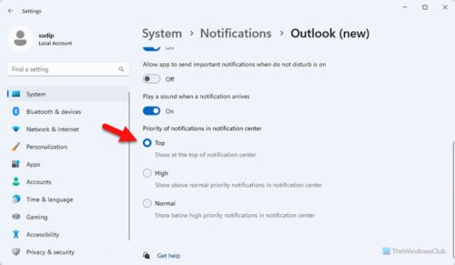 How to Enable or Disable Notification Center in Windows 11
