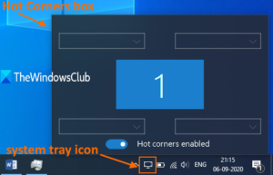 WinXCorners adds Mac-style Hot Corners to Windows 11/10