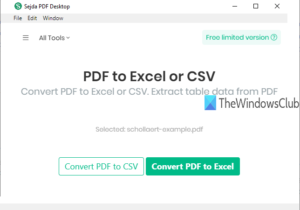 How to extract Tables from PDF documents