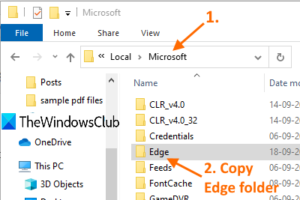 How to Backup Edge Profiles, Extensions, Settings, History, etc.