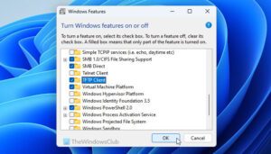 How to enable TFTP client on Windows 11