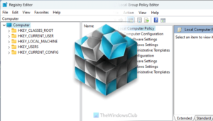 Group Policy Registry Location in Windows 11/10