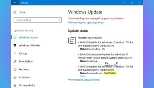 How to Fix Windows Update Error 0xc1900201