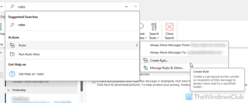 How to get notifications for selected contacts in Outlook