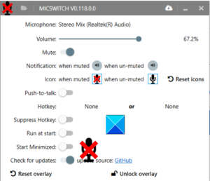 How to mute Microphone with a shortcut in Windows 11