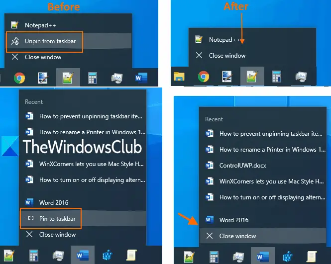 Can t unpin from taskbar - acuhaval Can t unpin from taskbar - acuhaval