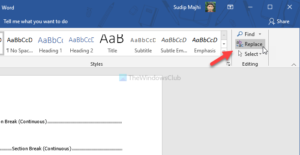 How to remove all Section Breaks in Word at once