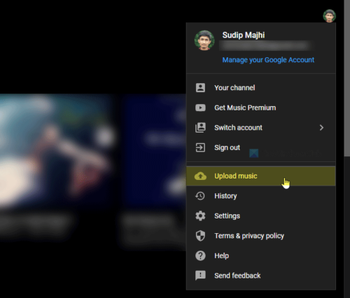 How to upload music to YouTube Music and manage your Library