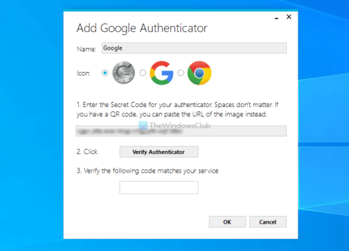 Google authenticator windows 10 - arcgre