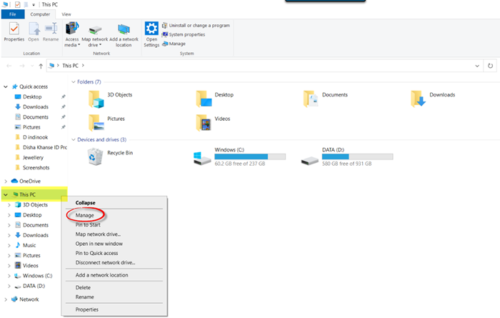 How to open Device Manager in Windows 11