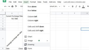 How to rotate text in Google Sheets